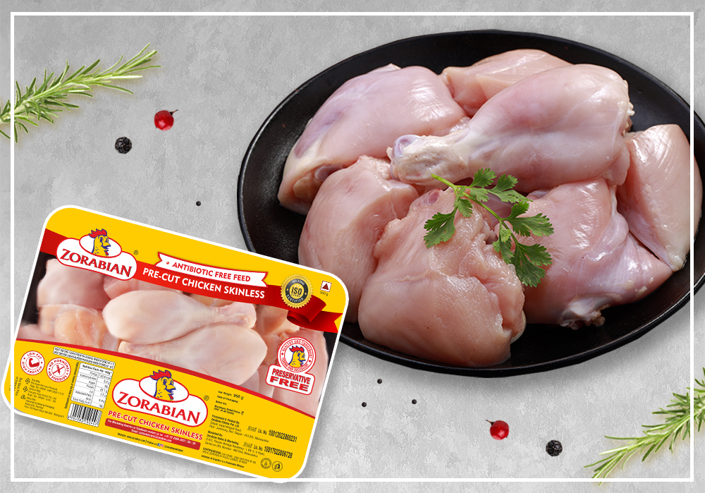 Pre Cut Chicken Skinless