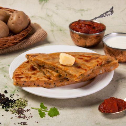 Save upto 40% on Paneer Achari Paratha And Aloo Paratha around HMT ...